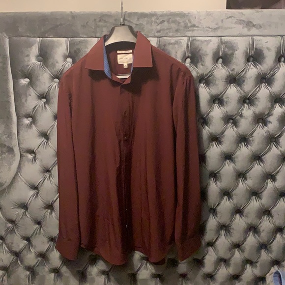 construct | Shirts | Construct Mens Long Sleeve Button Down Shirt ...